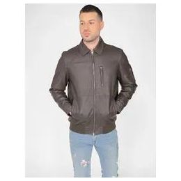 Lederjacke JCC "31018159" Gr. 58, braun Herren Jacken