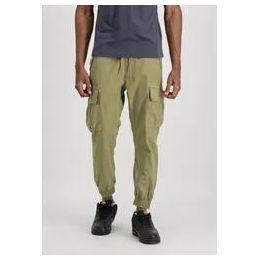 Jogginghose Alpha Industries "Alpha Industries Men - Pants Ripstop Jogger" Gr. 2 XL, Normalgrößen, grün (light olive) Herren Hosen