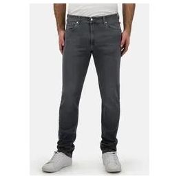 Brühl Slim-fit-Jeans BRÜHL "York DO FX" Gr. 28, EURO-Größen, grau Herren Jeans 5-Pocket-Jeans in Dual FX Querstretch Denim