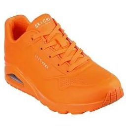 Mendler Sneaker SKECHERS "UNO - NIGHT SHADES" Gr. 41, orange (neonorange, uni) Damen Schuhe Modernsneaker Sneaker low