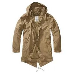 Wintermantel BRANDIT "Brandit Herren M51 US Parka" Gr. 4XL, braun (camel) Herren Mäntel