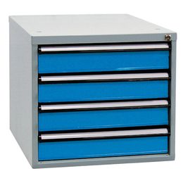 Proregal® Werkbank Schubladenbox mit 4 Schubladen für Werkbank Rhino