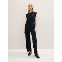 Tom Tailor Jumpsuit Overall mit Twill Struktur