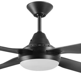 Beacon Deckenventilator mit Licht Moonah, schwarz, leise