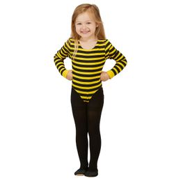 buttinette Kinder-Body "Biene", schwarz/gelb