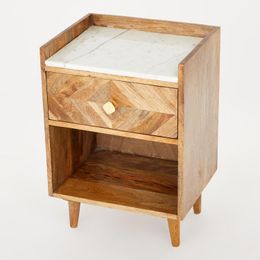 TK Maxx Nachttisch aus Holz mit einer Schublade 62x44cm