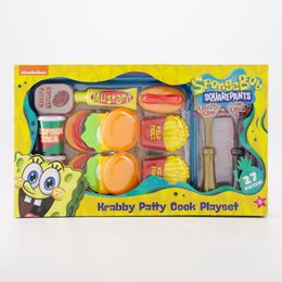 TK Maxx 27-teiliges Krabby Patty Koch-Spielset im Spongebob-Design