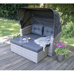 bellavista - Home & Garden ® Alu-Lounge LONG ISLAND dunkelgrau