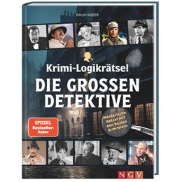 Krimi-Logikrätsel Die großen Detektive - Philip Kiefer, Gebunden