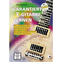 Alfred Music Publishing Garantiert E-Gitarre lernen, m. DVD - Bernd Brümmer, Kartoniert (TB)