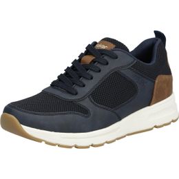 Rieker Sneaker, Komfortweite, Zuglasche, für Herren, blau, 44