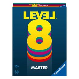 RAVENSBURGER VERLAG Ravensburger 20868 - Level 8 Master, Die Master Version des beliebten Kartenspiels für 2-6 Spieler ab 10 Jahren / Familienspiel / Reisespiel / Perfekt