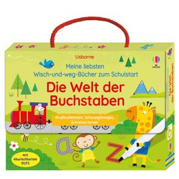 Meine liebsten Wisch-und-weg-Bücher zum Schulstart: Die Welt der Buchstaben, Kartoniert (TB)