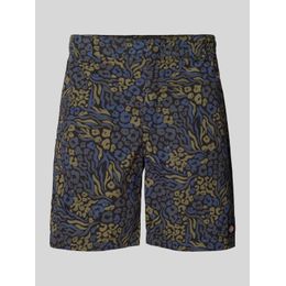 Dickies Regular Fit Shorts mit Allover-Print Modell 'SALTVILLE'