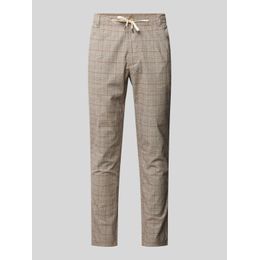LINDBERGH Tapered Fit Stoffhose mit Glencheck-Muster
