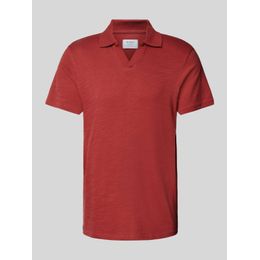 McNeal Regular Fit Poloshirt mit V-Ausschnitt