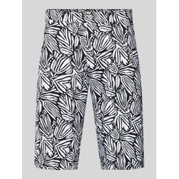 K by KARL LAGERFELD Shorts mit Allover-Muster