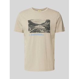 Camel Active T-Shirt mit Label-Print