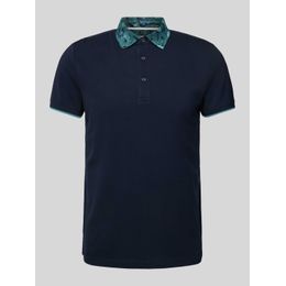 s.Oliver RED LABEL Slim Fit Poloshirt mit Kontraststreifen Modell 'Coral'