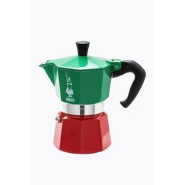 Bialetti Espressokocher Moka Express Tricolore 3 Tassen