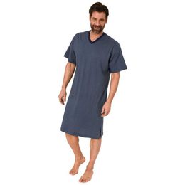 Normann Pyjama Tolles Herren Kurzarm Nachthemd von in Optik