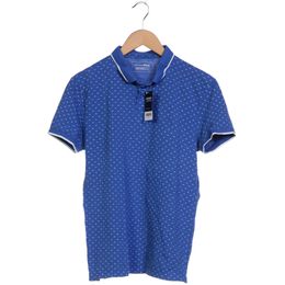 Tom Tailor Denim Herren Poloshirt, blau