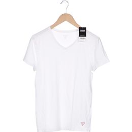 Guess Herren T-Shirt, weiß, Gr. 46