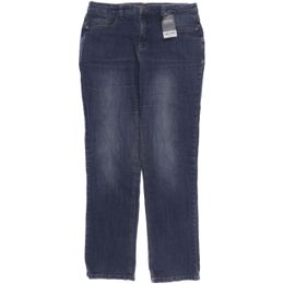 sheego Damen Jeans, blau, Gr. 42