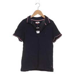 Tommy Jeans Damen Poloshirt, marineblau, Gr. 38