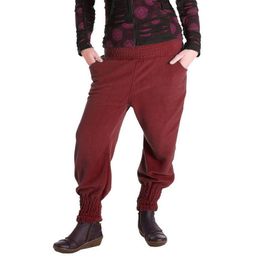 Vishes Haremshose Warme Damen Hose Winterhose Haremshose ECO Fleecehose Thermohose Pumphose