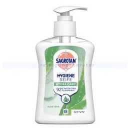 Seife SAGROTAN Hygieneseife Aloe Vera 250 ml Dispenser Sanft zur Haut und Stark gegen Bakterien