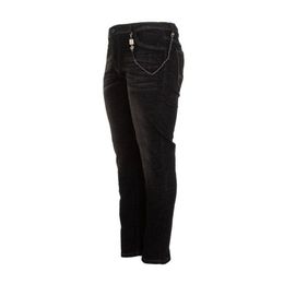 Ital-Design Stoffhose Herren Freizeit Stretch Hose in Schwarz