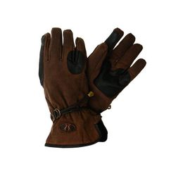 Outbacker Winter-Arbeitshandschuhe Ölzeug Handschuhe in Braun