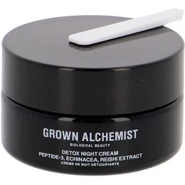 Nachtcreme Grown Alchemist "Detox Night Cream" Hautpflegemittel Gr. 40 ml, schwarz Nachtcreme