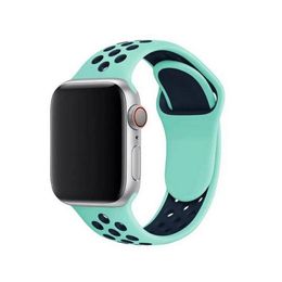 SmartUP Smartwatch-Armband Sport Silikon Armband für Apple Watch 1/2/3/4/5/6/7/8/9 SE Ultra