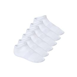 Footstar Füßlinge Damen & Herren Fitness Sneaker Socken (6 Paar) Mesh-Strick