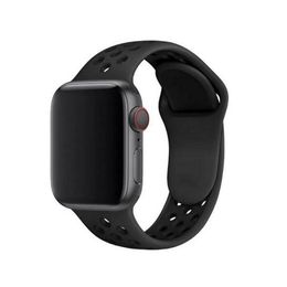 SmartUP Smartwatch-Armband Sport Silikon Armband für Apple Watch 1/2/3/4/5/6/7/8/9 SE Ultra