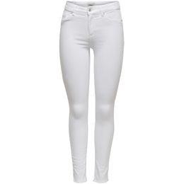 Only® Jeanshose, Skinny Fit, Five-Pocket, für Damen, weiß, M/30