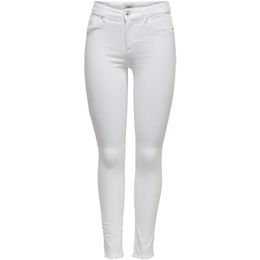 Only® Jeanshose, Skinny Fit, Five-Pocket, für Damen, weiß, XL/32