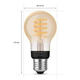 PHILIPS Hue White Ambiance A60 Filament E27 7W