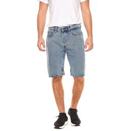 Only & Sons ONLY & SONS Stoffhose ONLY & SONS Avi Herren Jeans-Shorts verwaschene kurze Hose 22021908 Bermuda Blau