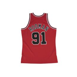 Mitchell & Ness Mitchell & Ness Basketballtrikot Chicago Bulls Road 1997-98 Dennis Rodman S