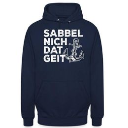 Quattro Formatee Kapuzenpullover Moin Anker Sabbel nich dat geit