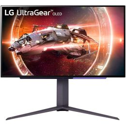 LG UltraGear 27GS95QE Gaming-Monitor (67 cm/27 ", 2560 x 1440 px, QHD, 0,03 ms Reaktionszeit, 240 Hz, OLED), schwarz