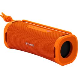 Sony ULT FIELD 1 Bluetooth-Lautsprecher (Bluetooth, Wasserdicht, Staubdicht, Stoßfest, 12 Stunden Batterielaufzeit), orange