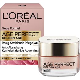 L'ORÉAL PARIS Augenbalsam Age Perfect Golden Age Rosé-Augenpflege, Feuchtigkeitscreme, weiß