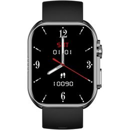SMARTY 2.0 Smarty 2.0 Smartwatch (2,01 Zoll), schwarz