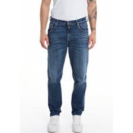 Replay Tapered-fit-Jeans Sandot, blau