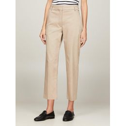 Tommy Hilfiger 7/8-Hose mit Bügelfalten, beige