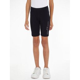 Tommy Hilfiger Shorts ESSENTIAL CYCLING SHORT Kinder bis 16 Jahre, blau